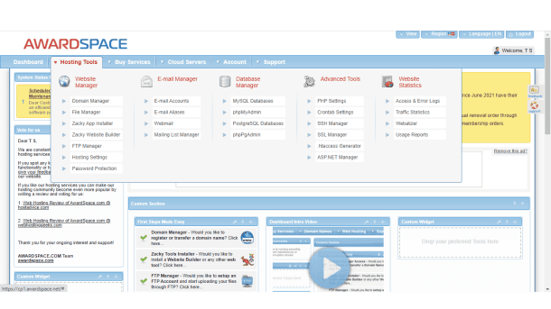 AwardSpace.com review 2026 - user reviews, uptime & speed notes ...