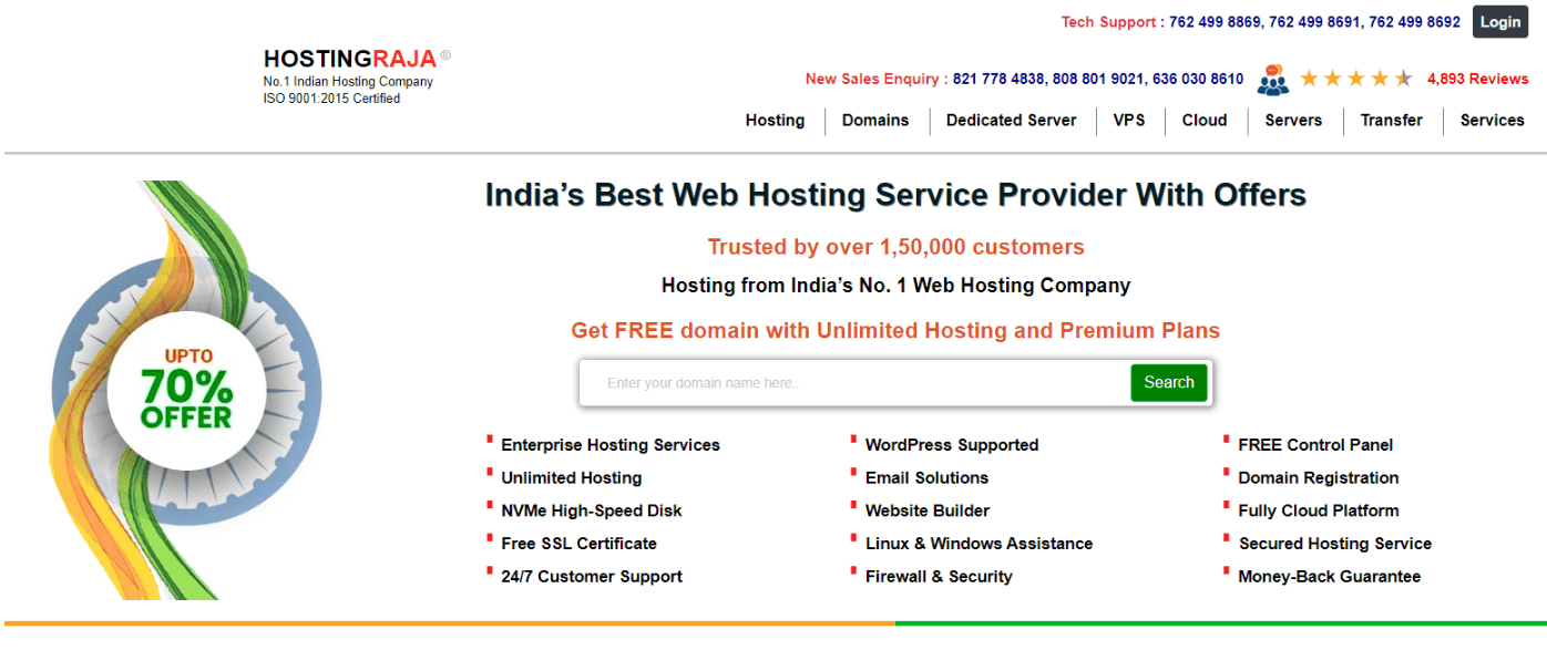 Expert review of HostingRaja.in (2025): test results, real reviews ...