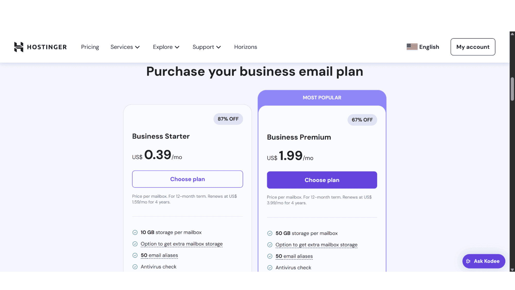 Hostinger Mail 2025: Webmail, Login, SMTP & Email Hosting Review ...