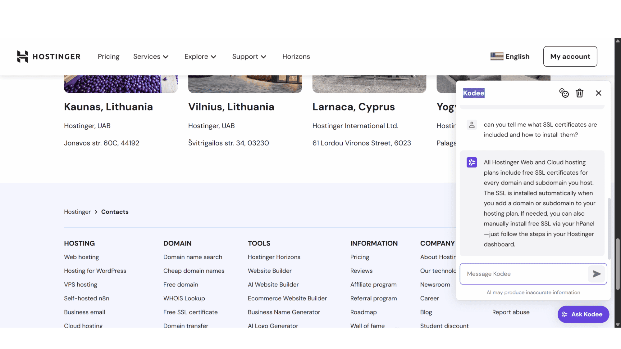 Hostinger Support 2025: Live Chat & Email Help - Hostings.info