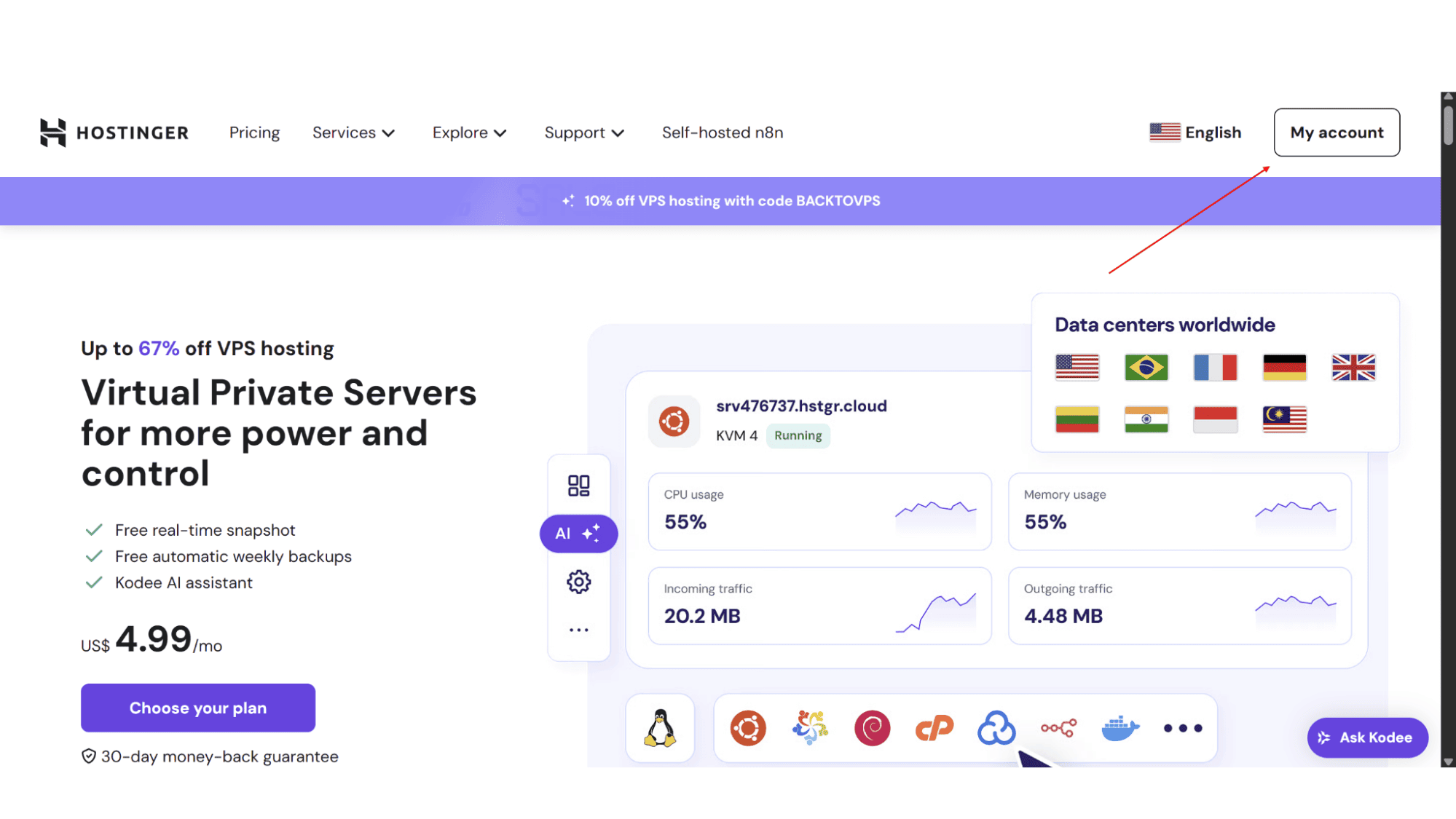 Hostinger hPanel 2026: Login, VPS Tools & Features - Hostings.info